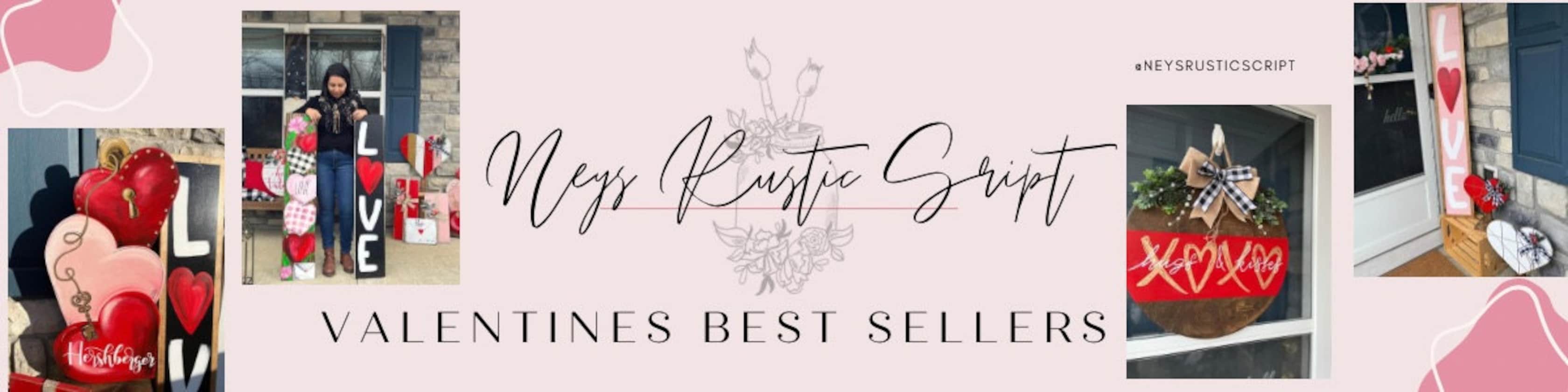 NeysRusticScript - Etsy