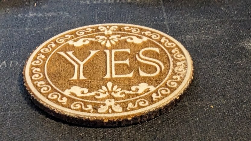 Decision Coin YES/NO (SVG - Download Only ) - Etsy
