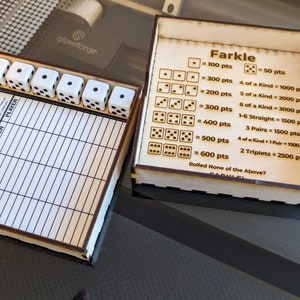 Travel Farkle Box - (download SVG ONLY) - Etsy