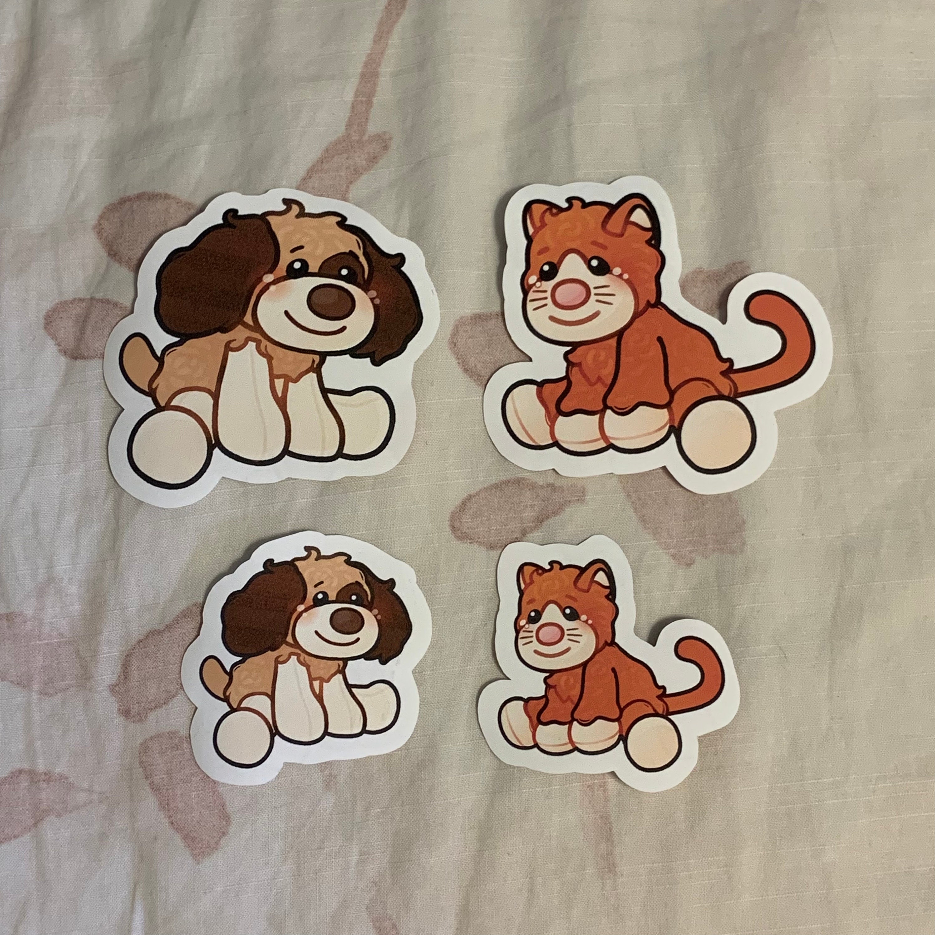 Webkinz Stickers Cheeky Cat Cheeky Dog - Etsy