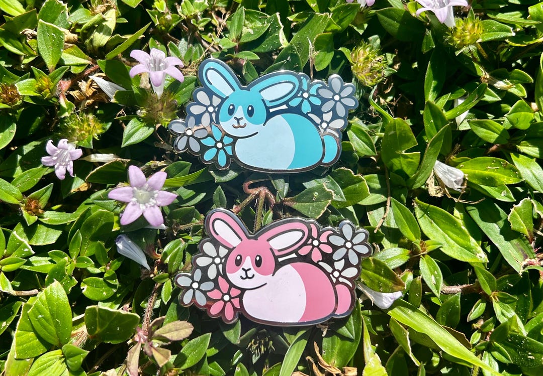 Dutch Bunny Enamel Pins - Etsy
