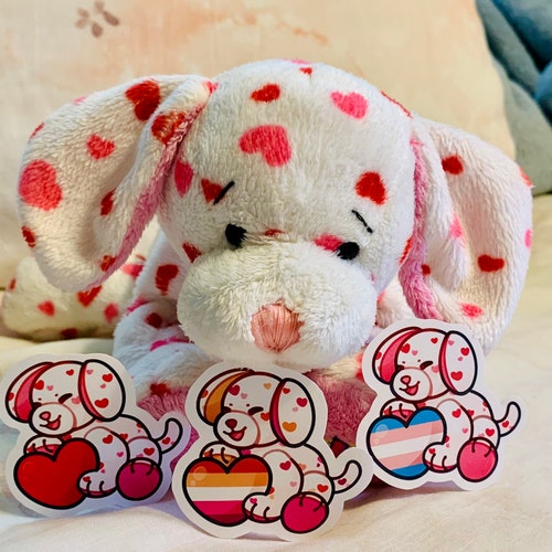 Webkinz Love Puppy Pride Stickers - Etsy