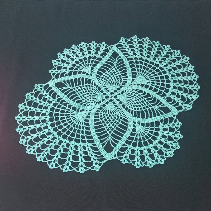 Blue Doilies - Etsy