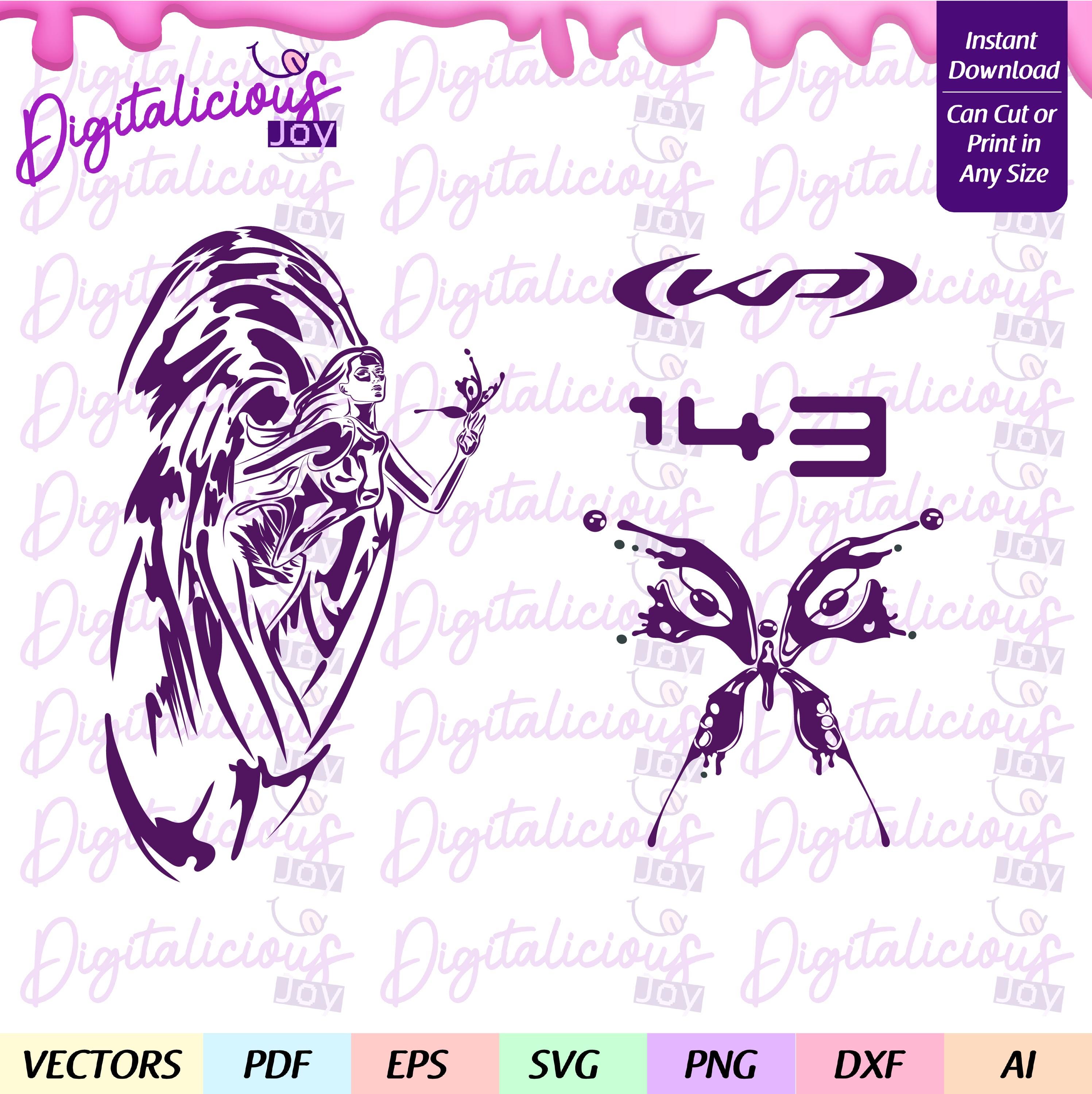 Katy P Lifetimes Fanart SVG MINI BUNDLE Cutting File - Etsy