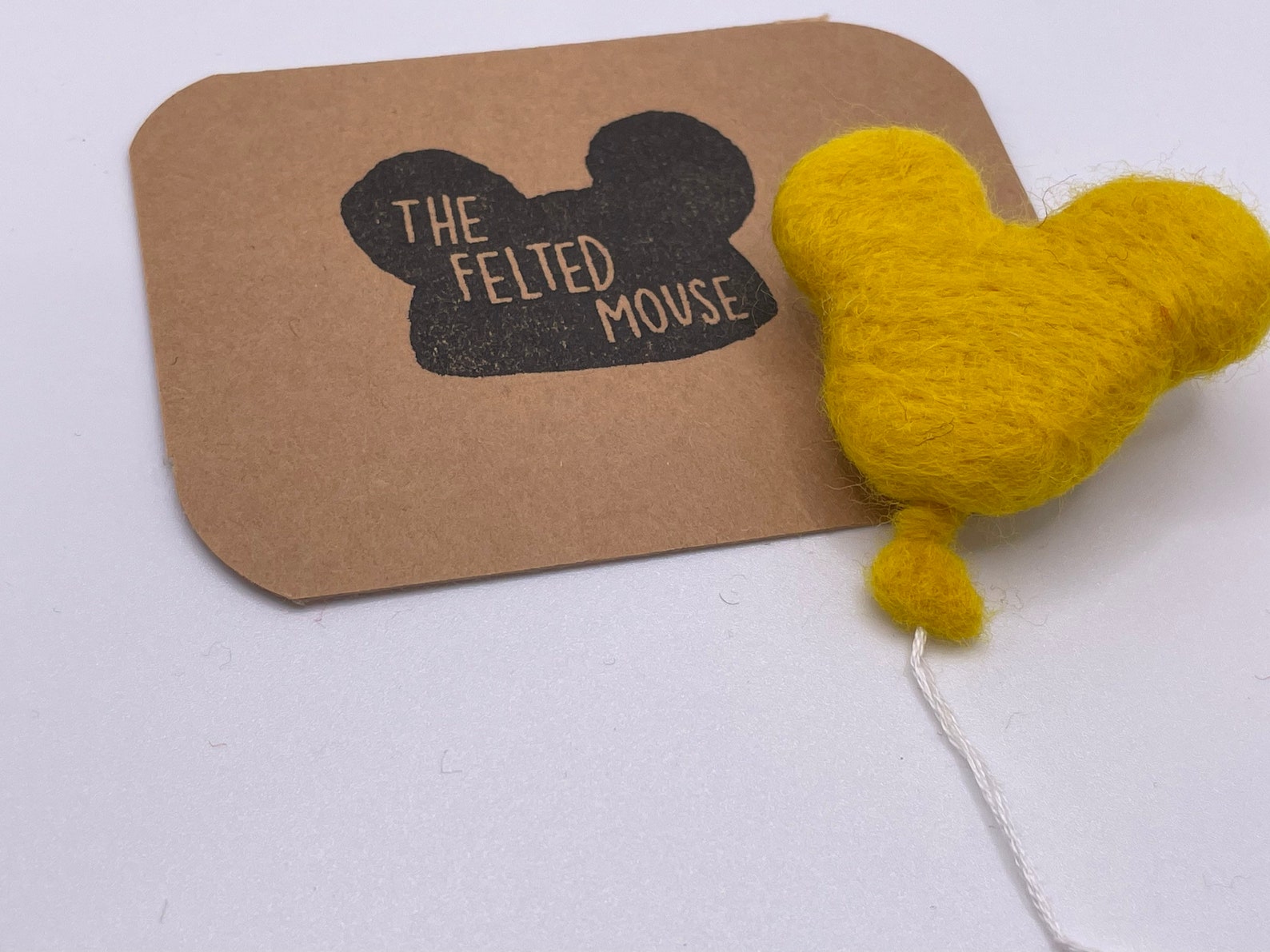 Disneys Mickey Mouse Inspired Needle Felted Balloon Brooch - Etsy