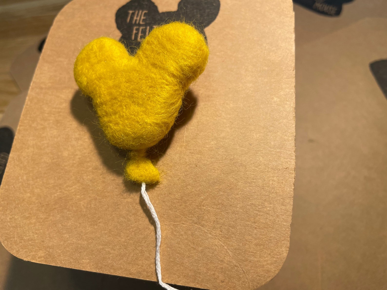 Disneys Mickey Mouse Inspired Needle Felted Balloon Brooch - Etsy