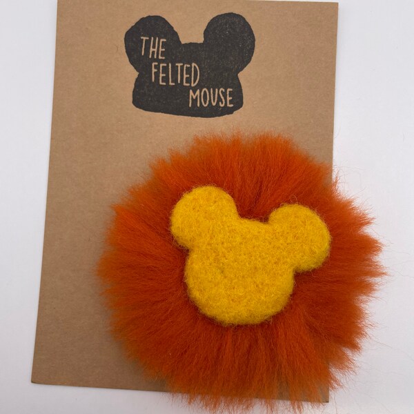 Needle Felted Lion - Etsy