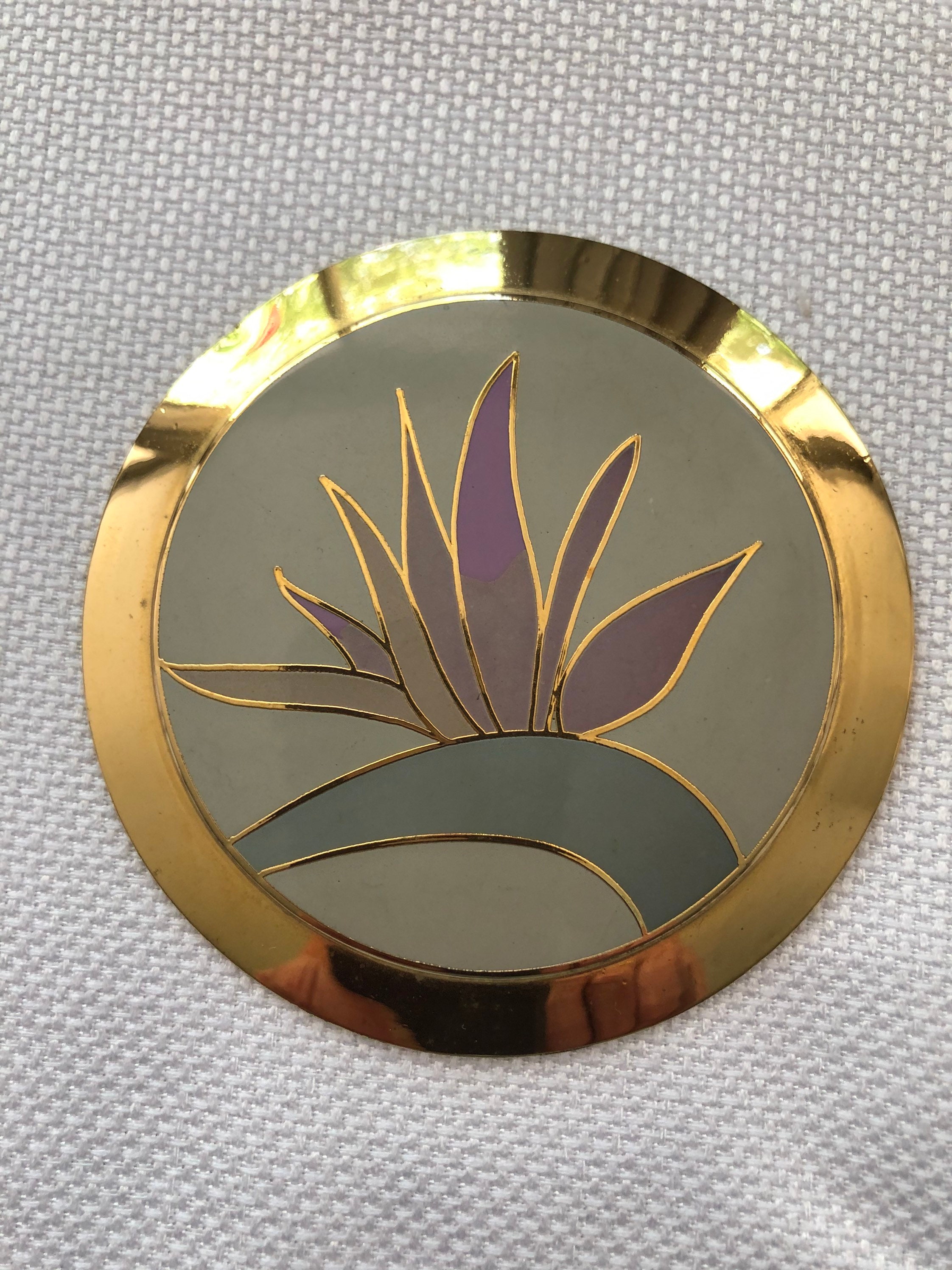 Vintage Laurel Burch Bird of Paradise Enamel Pendant - Etsy