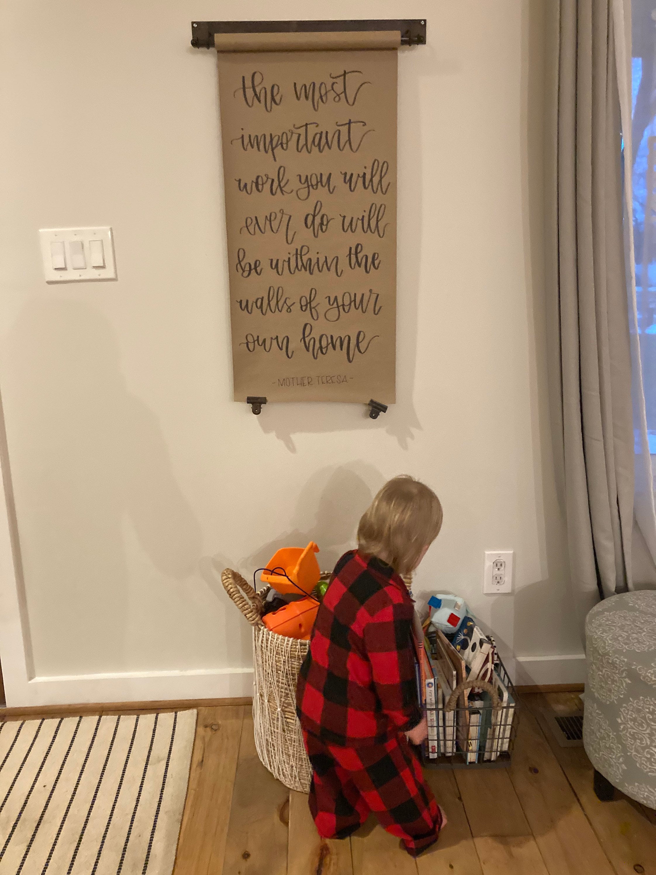 Hanging Kraft Paper Sign - Etsy