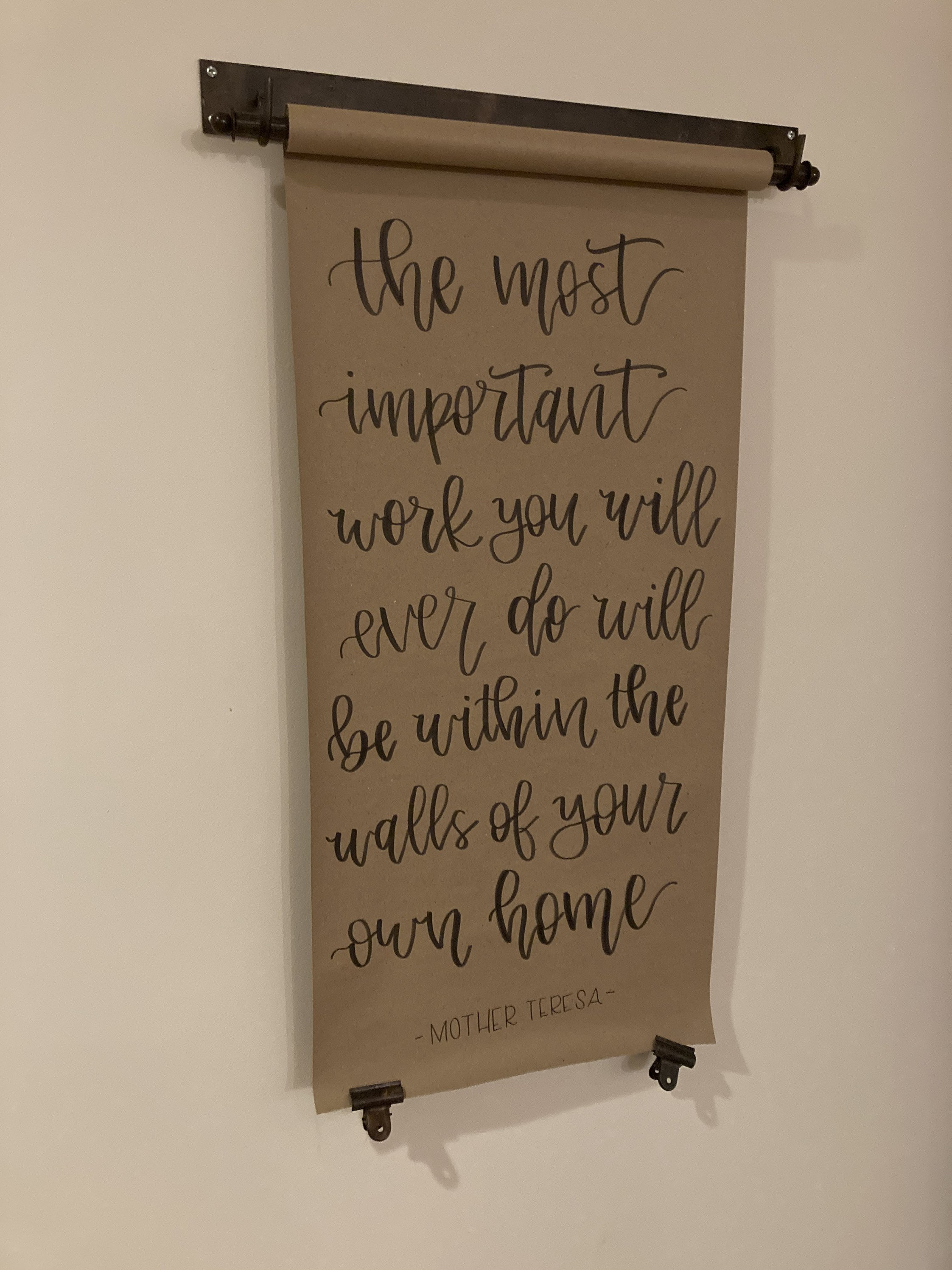 Hanging Kraft Paper Sign - Etsy