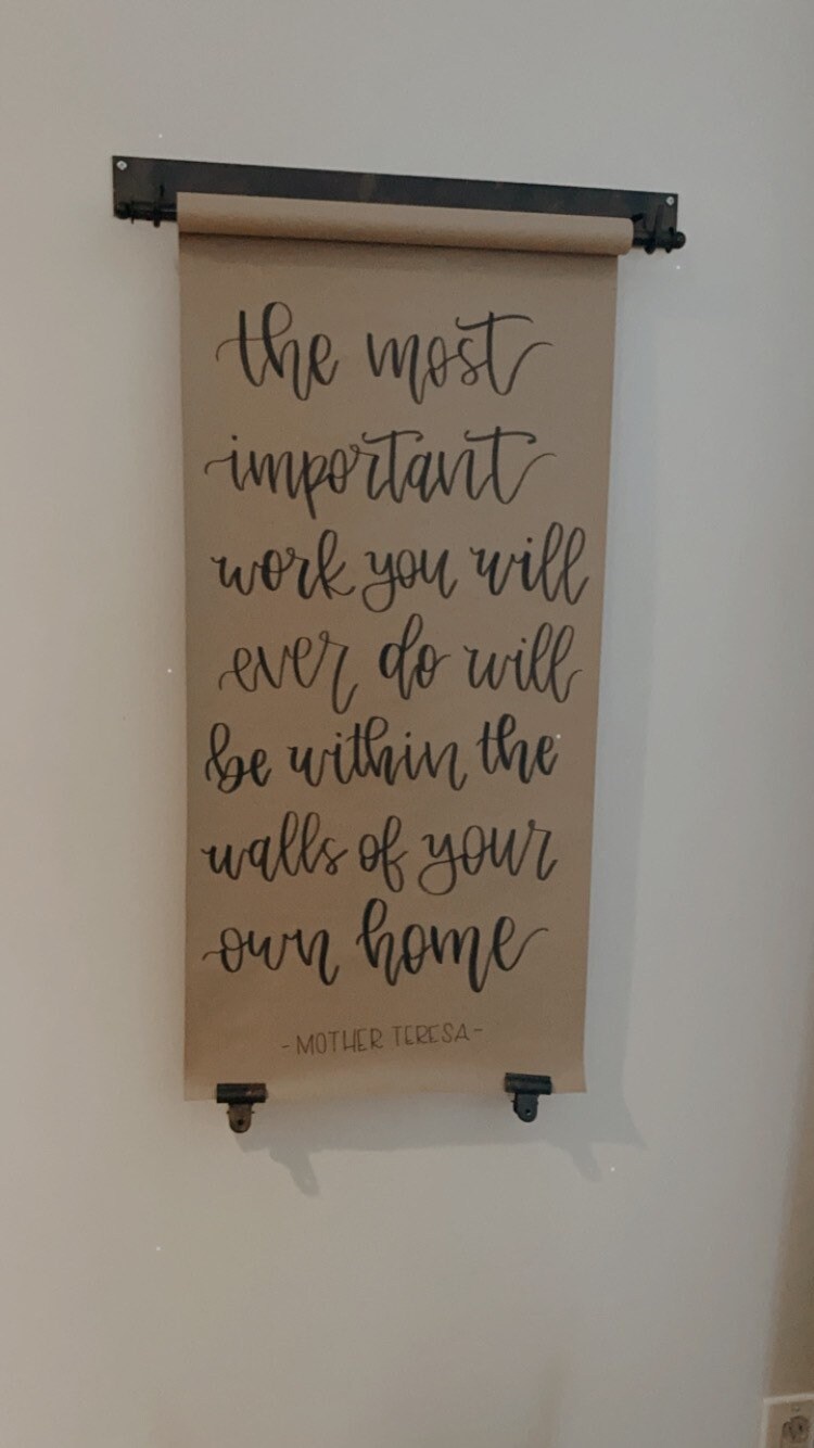 Hanging Kraft Paper Sign - Etsy