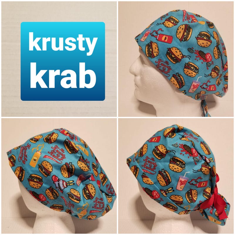 Krusty Krab Hat - Etsy