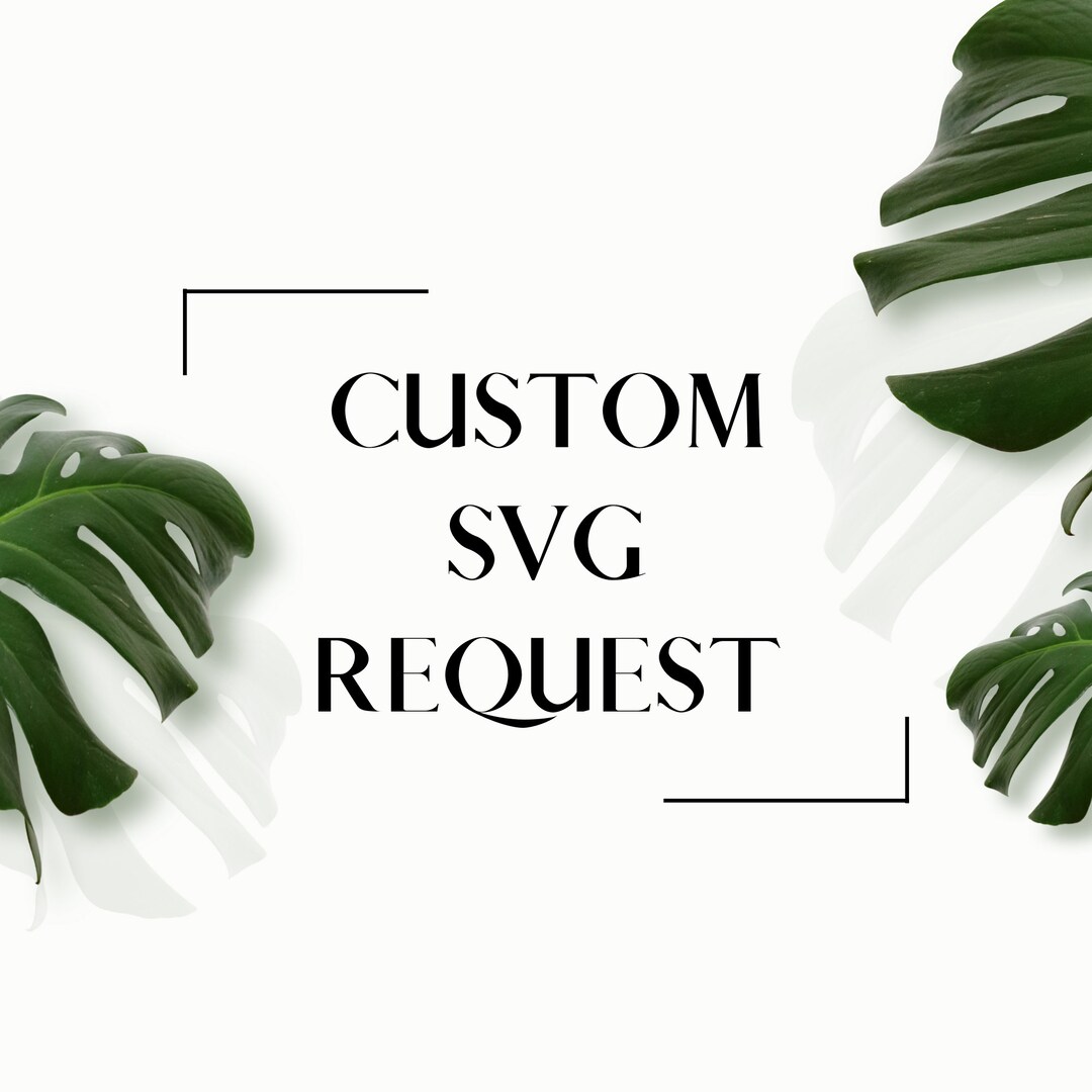 Custom SVG, Brand Logo, Request Custom Svg, Text Svg, Brand Logo Svg ...
