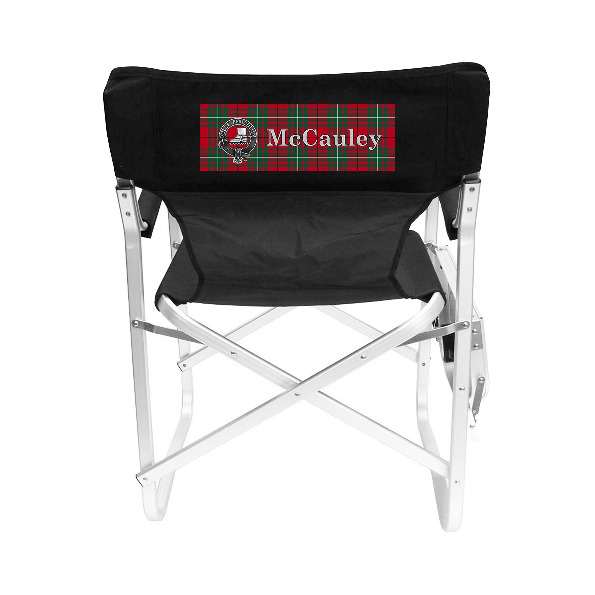 Mccauley Tartan & Clan Badge Imprinted Heavy Duty Aluminum Frame Dining ...