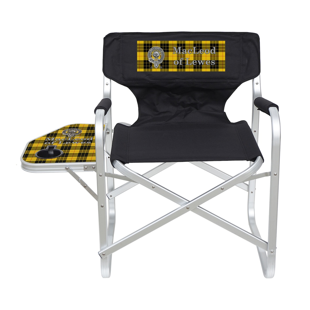 Macleod of Lewes Tartan & Clan Badge Imprinted Heavy Duty Aluminum ...