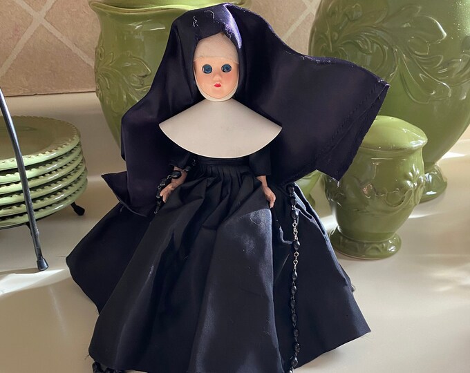 Religious Doll Vintage Nun Porcelain Doll - Etsy