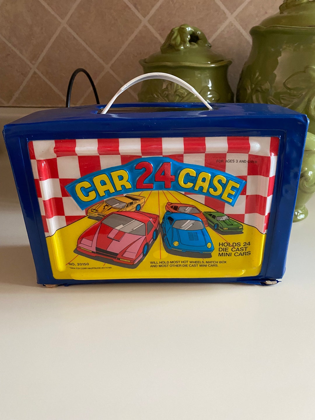 Small Vintage Car Case by Tara Car Corp. No Cars Included - Etsy