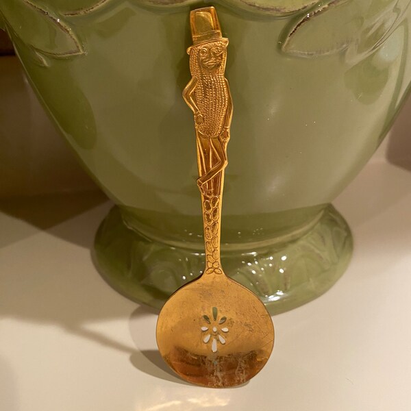 Mr Peanut Spoon - Etsy