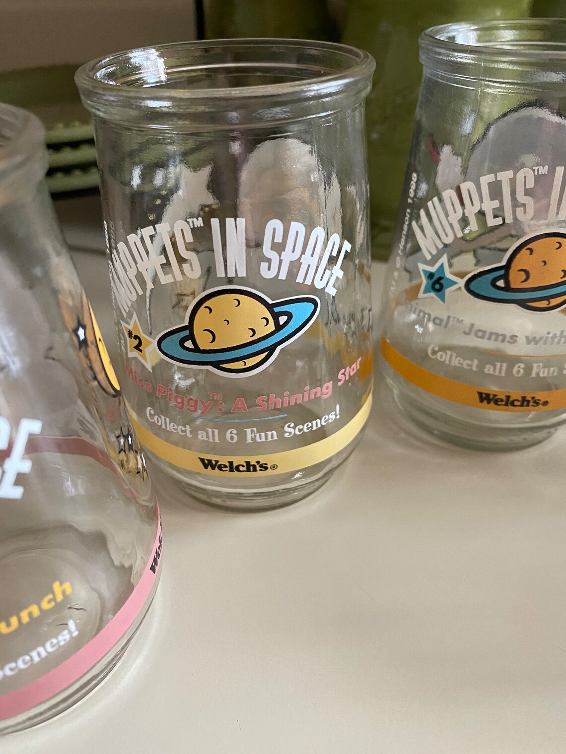 Welch's Vintage Muppets Glasses - Set of Six - Etsy