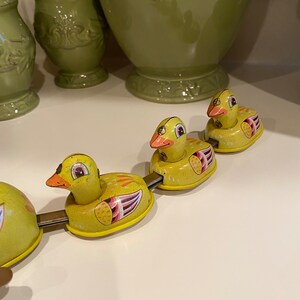 Wind up Duck Family of 4 Vintage 1960's Toy - Etsy