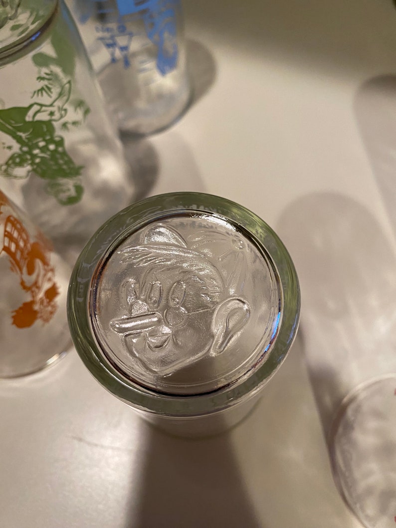 Howdy Doody Vintage Glass Set Complete Set - Etsy