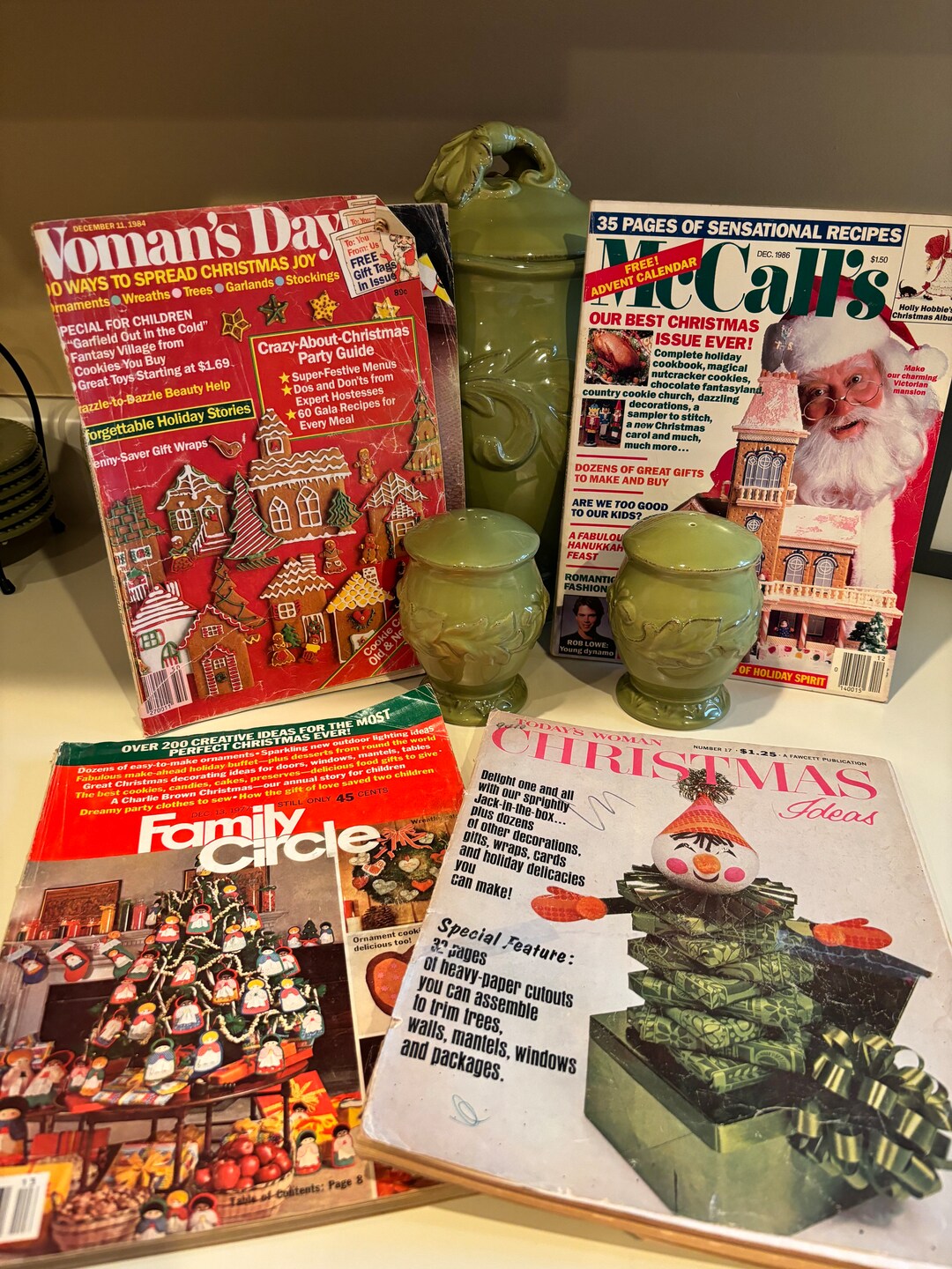 Vintage Christmas Magazines - Set of 4 - Etsy