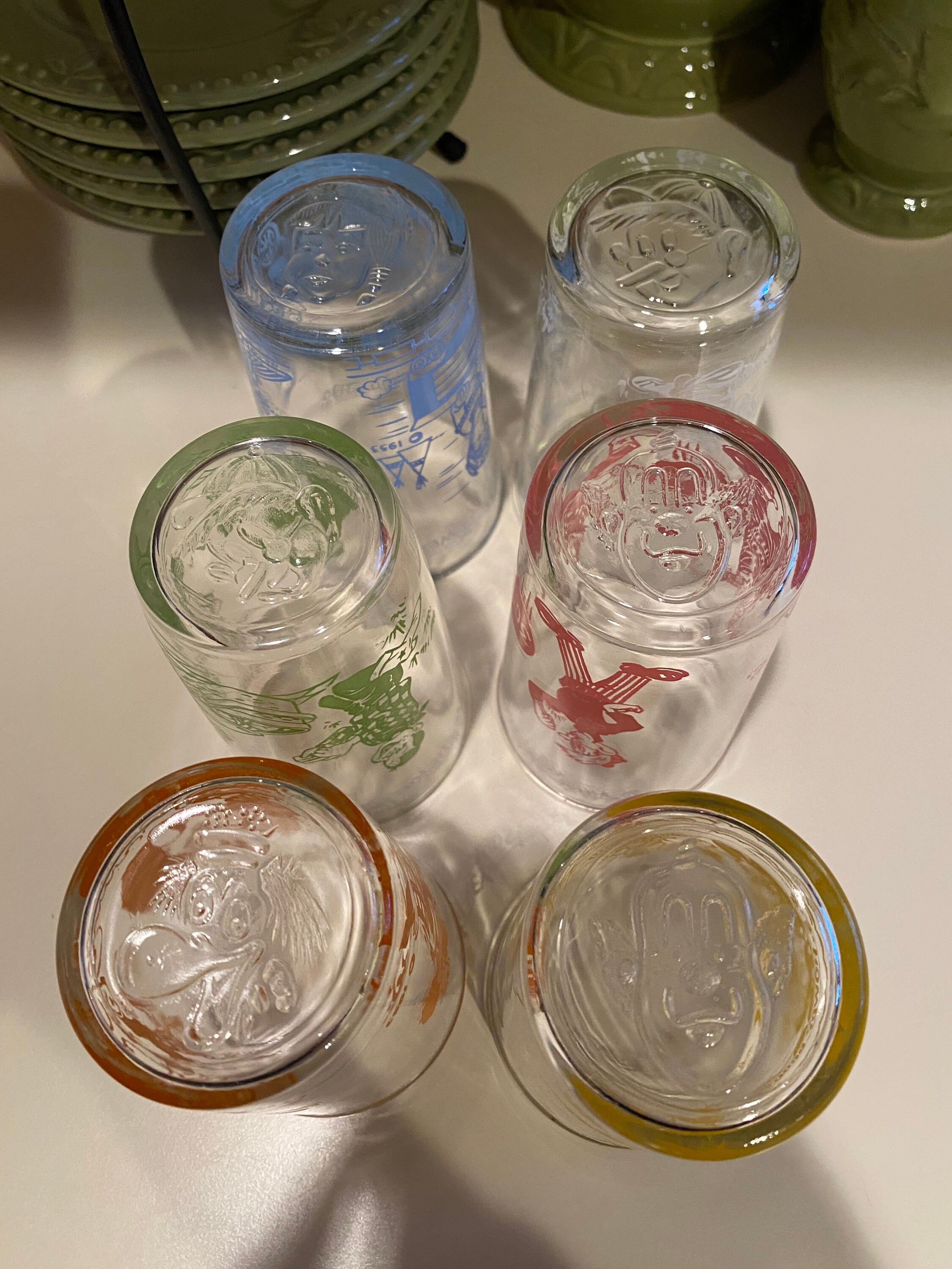 Howdy Doody Vintage Glass Set Complete Set - Etsy