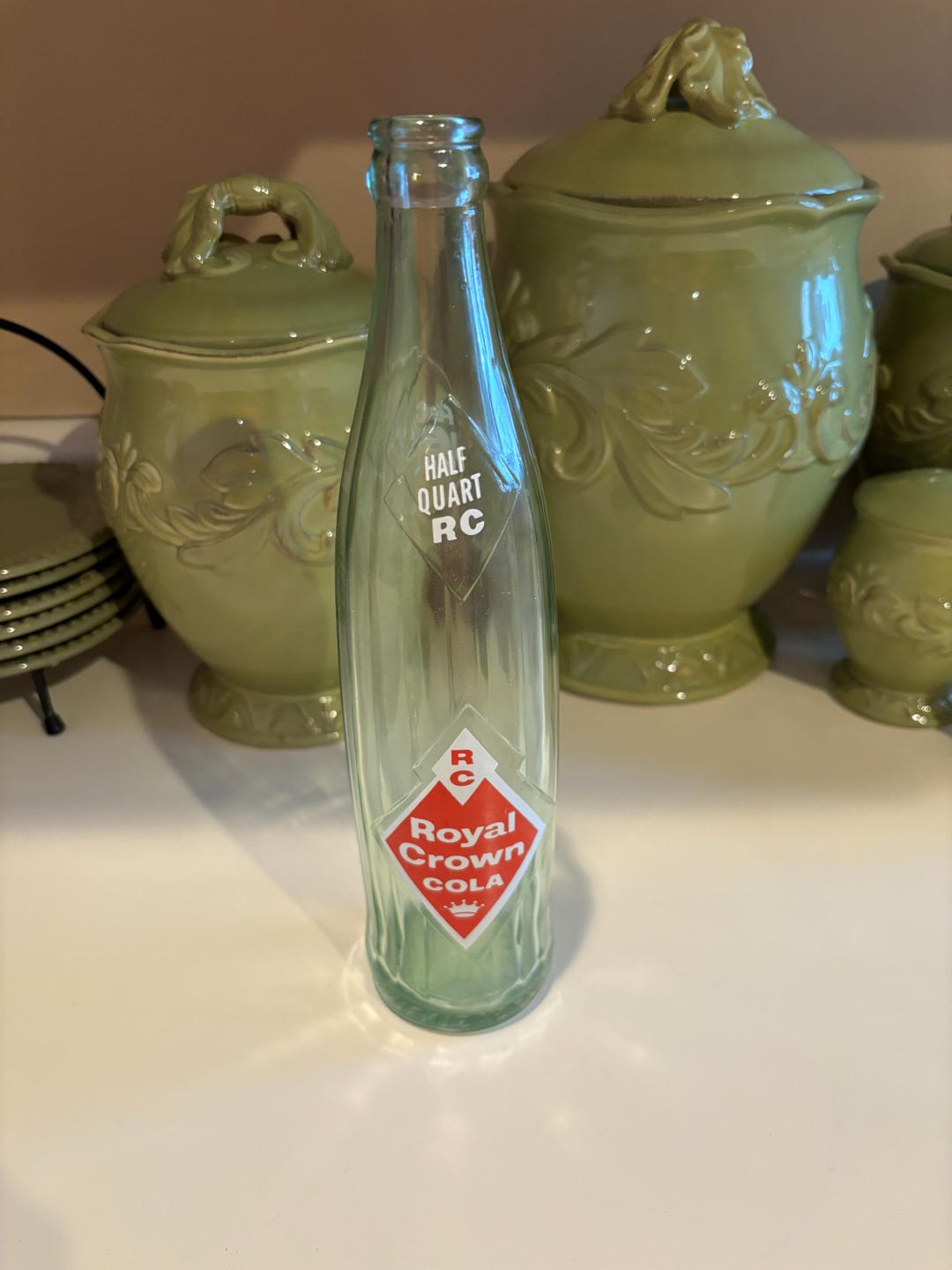 Vintage Royal Crown Cola Bottle - Glass Bottle - Etsy