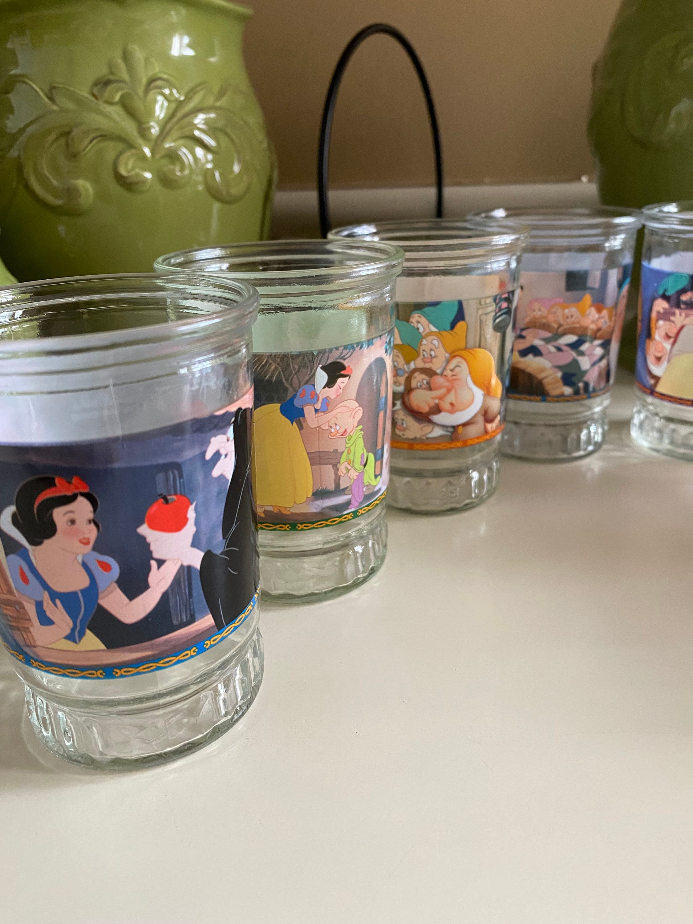 Walt Disney Snow White and the 7 Dwarfs BAMA Glasses - Complete Set ...