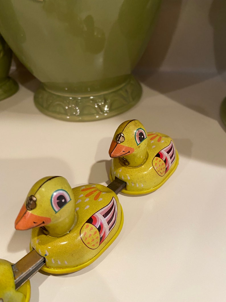 Wind up Duck Family of 4 Vintage 1960's Toy - Etsy