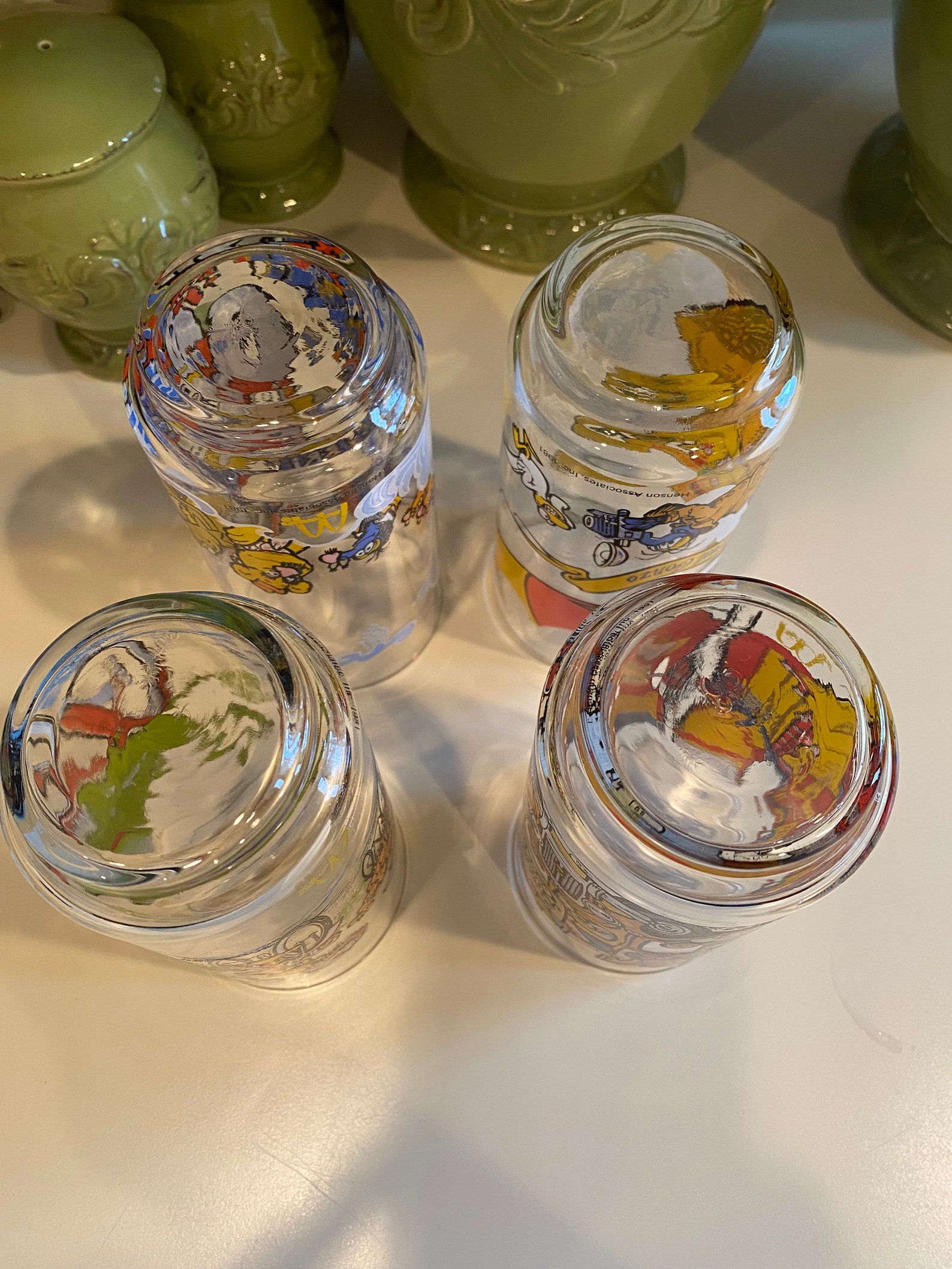 The Muppets Mcdonalds Vintage Glasses - Set of 4 - Etsy