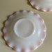 Hazel Atlas Pink Crinoline China Set Saucers Only Vintage - Etsy