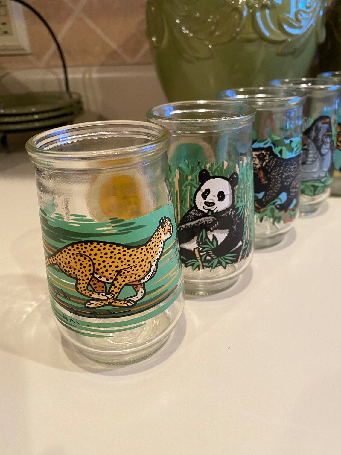 Welch's Vintage WWF Glasses North American Collection - Set of 12 ...
