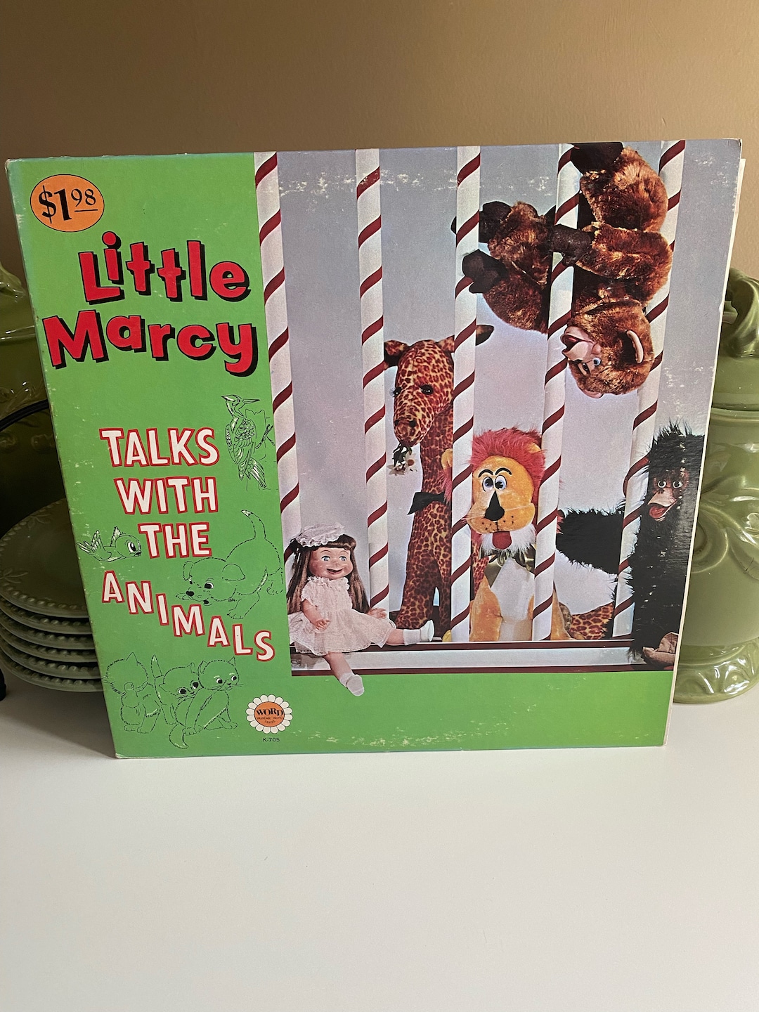 Little Marcy Talks With the Animals Vinyl Record - Etsy