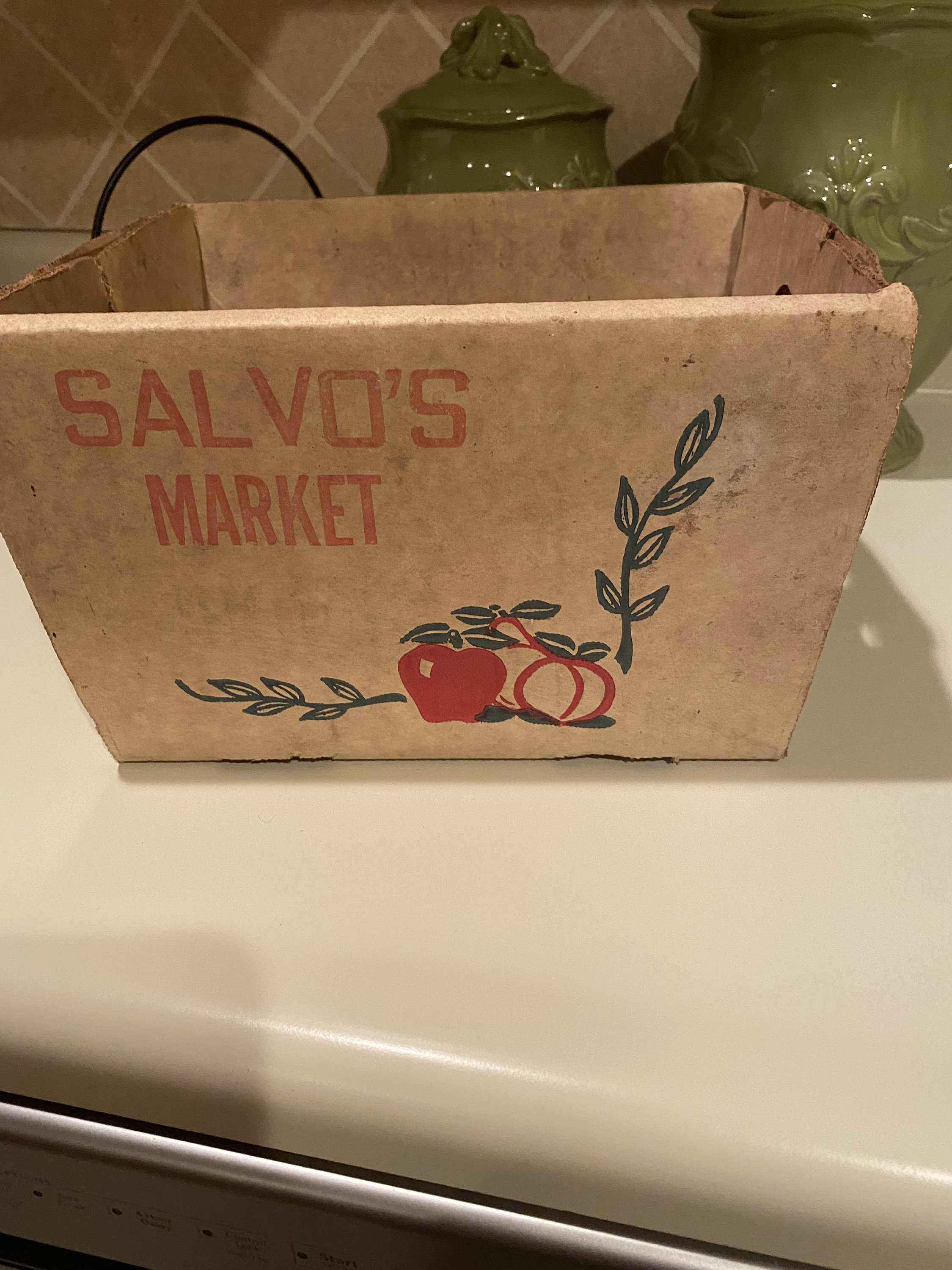 Vegetable/fruit Carton - Vintage Peck Box - Etsy