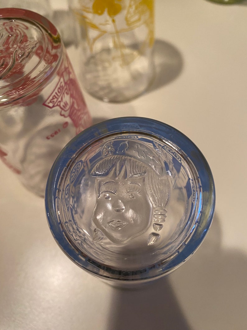 Howdy Doody Vintage Glass Set Complete Set - Etsy