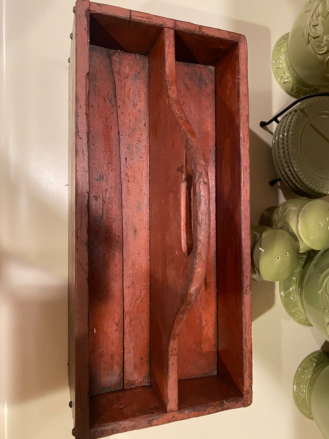 Wooden Antique Vintage Tool Box - Etsy
