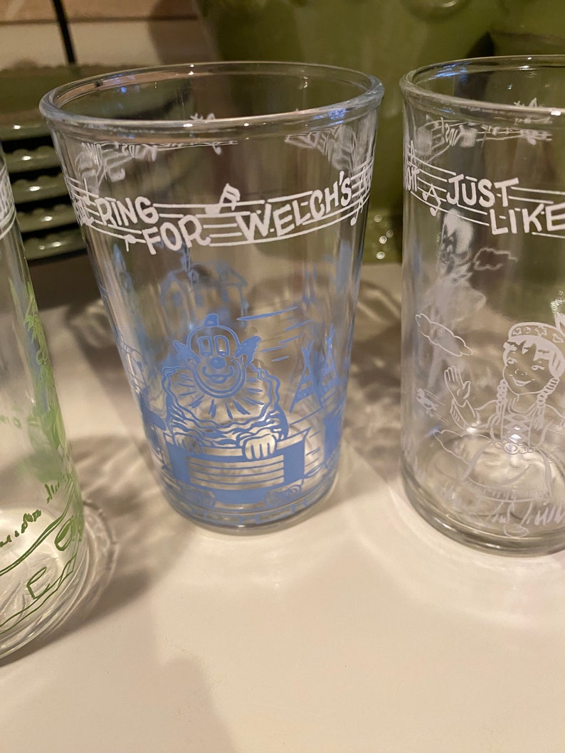 Howdy Doody Vintage Glass Set Complete Set - Etsy