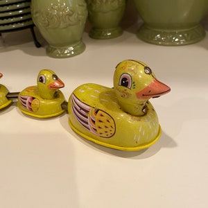 Wind up Duck Family of 4 Vintage 1960's Toy - Etsy