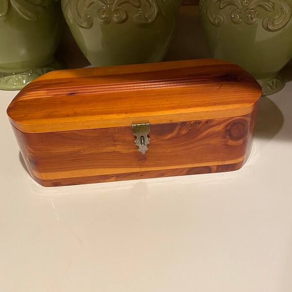 Cedar Box - Etsy