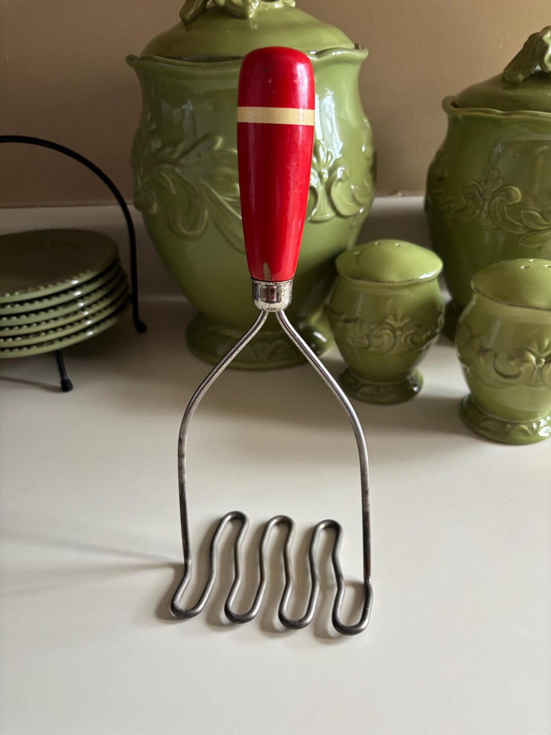 Vintage Potato Masher - Etsy