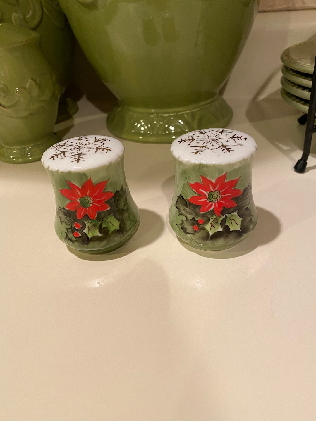 Lefton Salt and Pepper Shakers - Etsy
