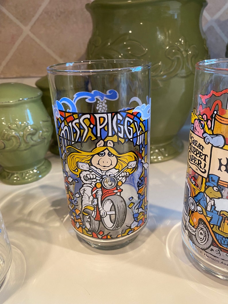 The Muppets Mcdonalds Vintage Glasses - Set of 4 - Etsy