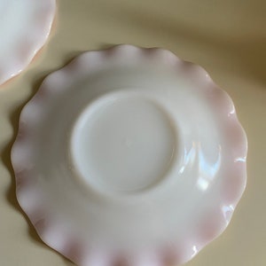 Hazel Atlas Pink Crinoline China Set - Saucers Only Vintage - Etsy