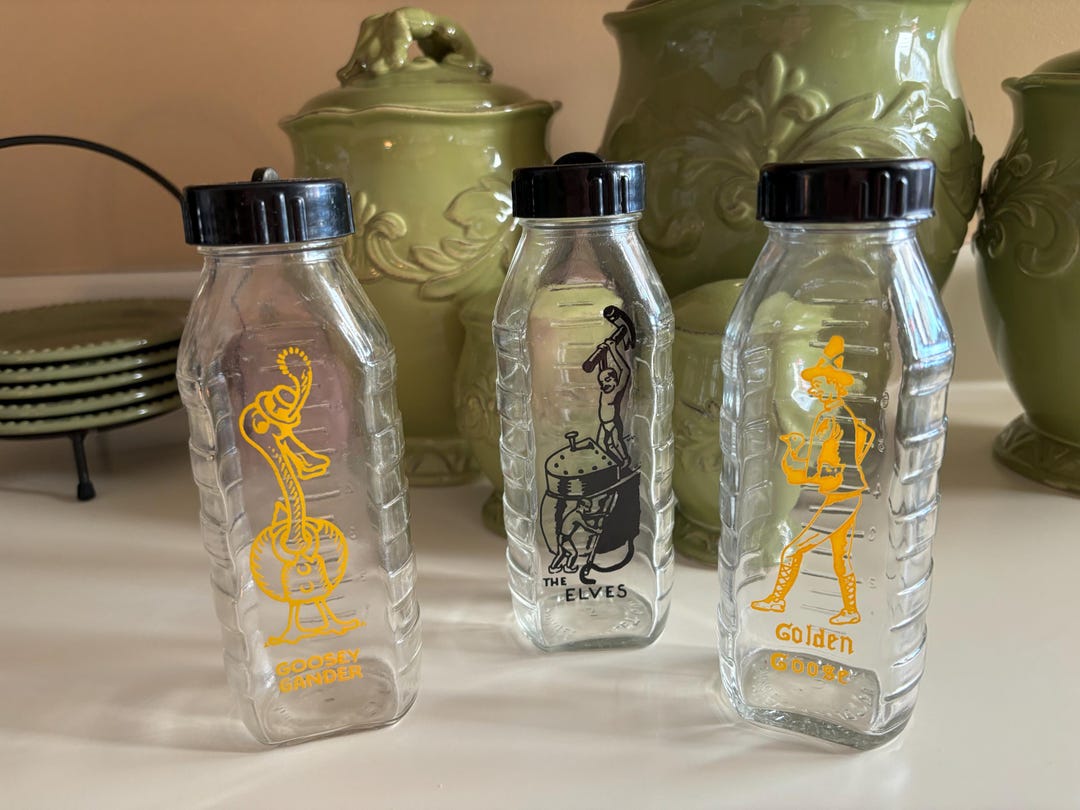 Samuel Callet Vintage Baby Bottles - 1950-60 Set of 3 - Etsy