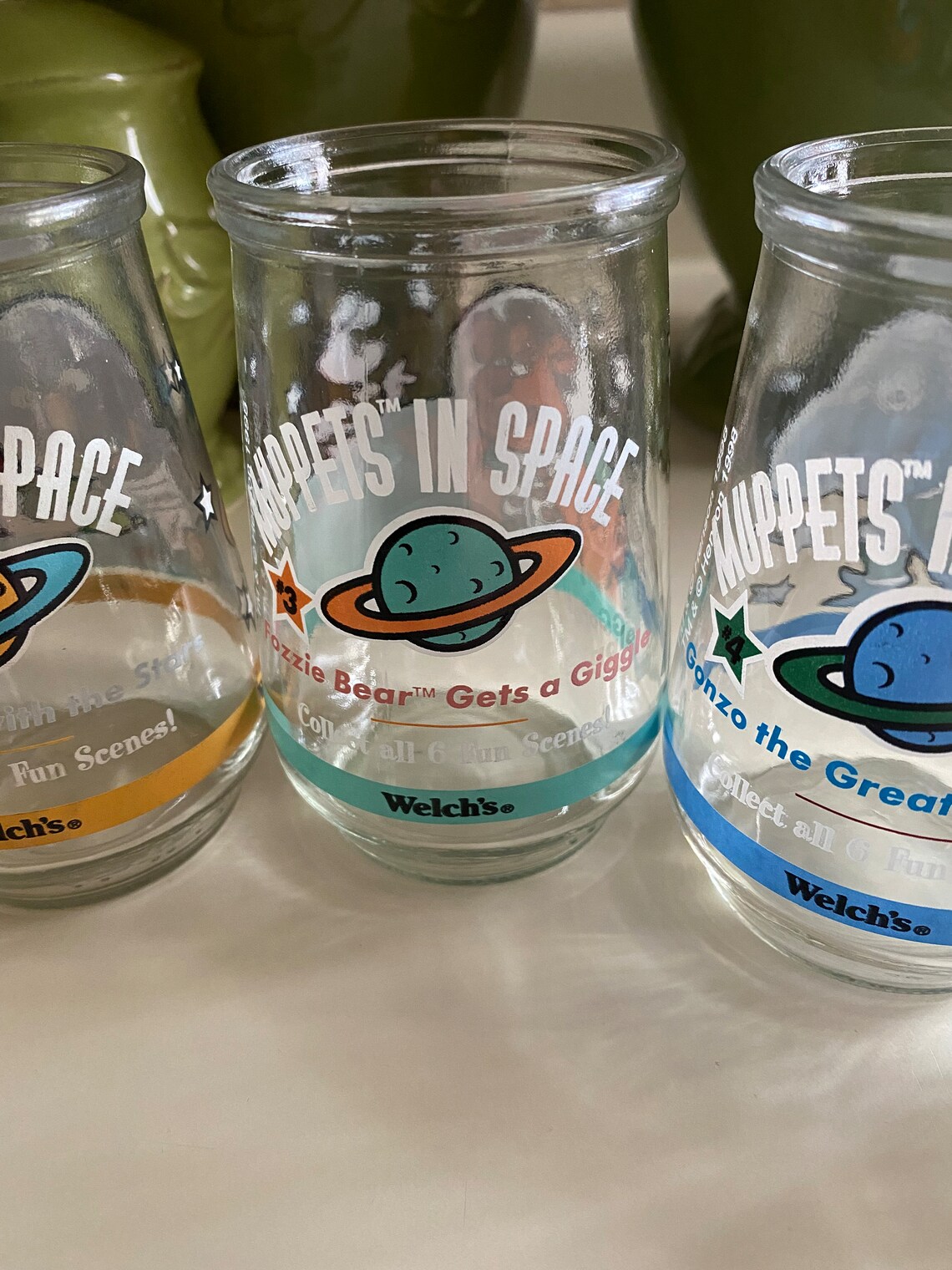 Welch's Vintage Muppets Glasses - Set of Six - Etsy