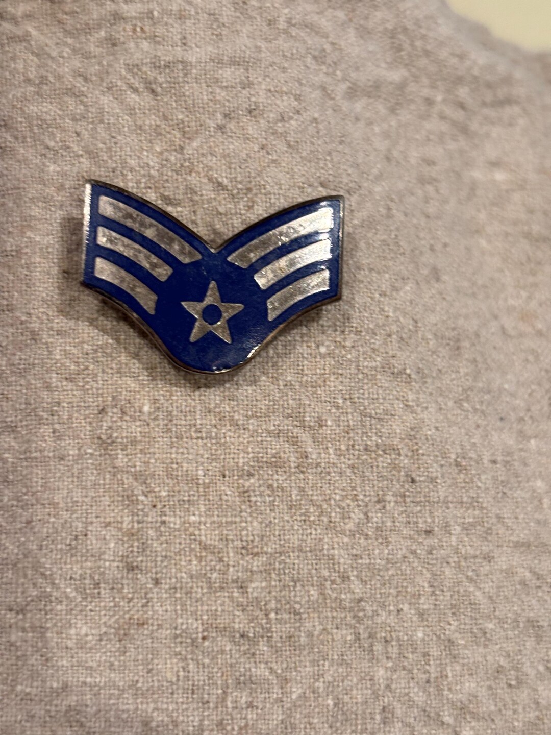 US Air Force E4 Senior Airmen Pinup Badge - Etsy