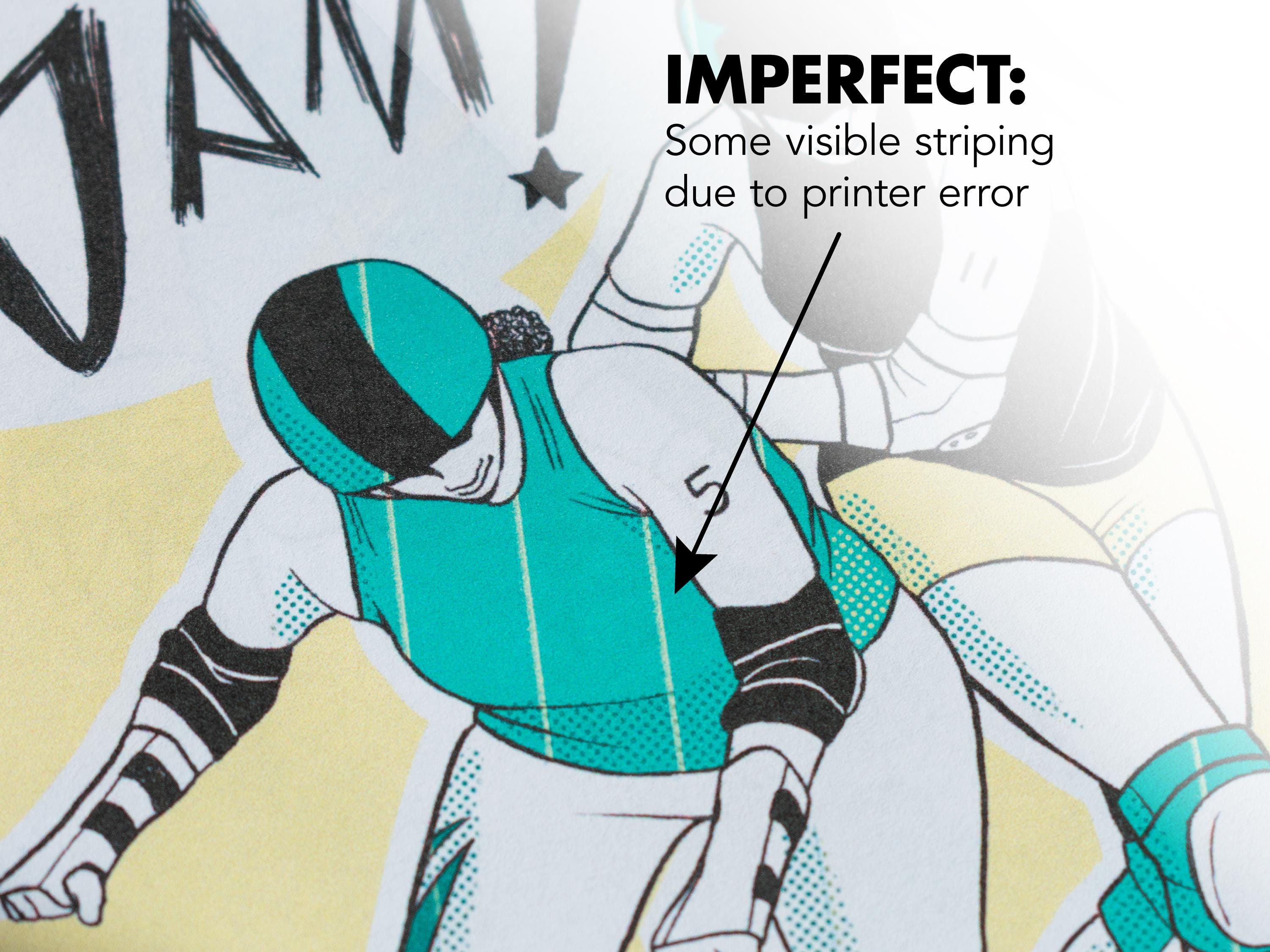 Illustrated Zines— "that's My Jam!" Roller Derby Explanatory Booklets ...