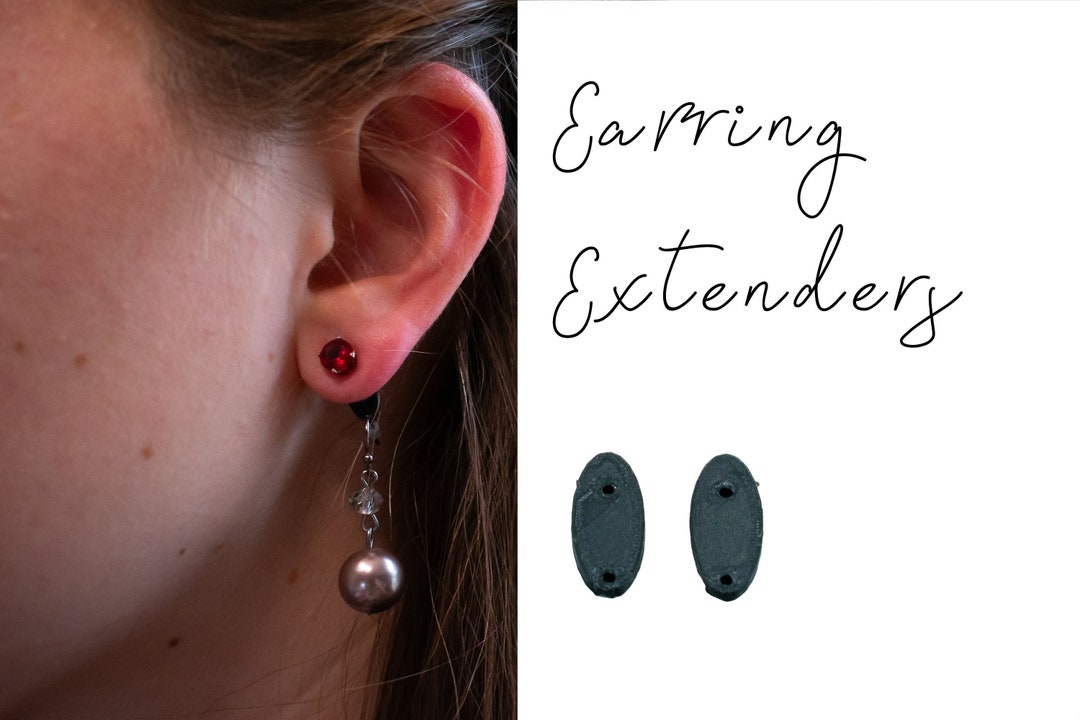 Earring Extenders | Wear Two Earrings With One Piercing - Etsy