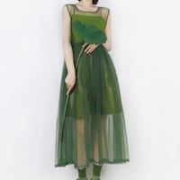 Sheer Silk Dress - Sheer Pool Dress - Maxi Dress Summer - Etsy